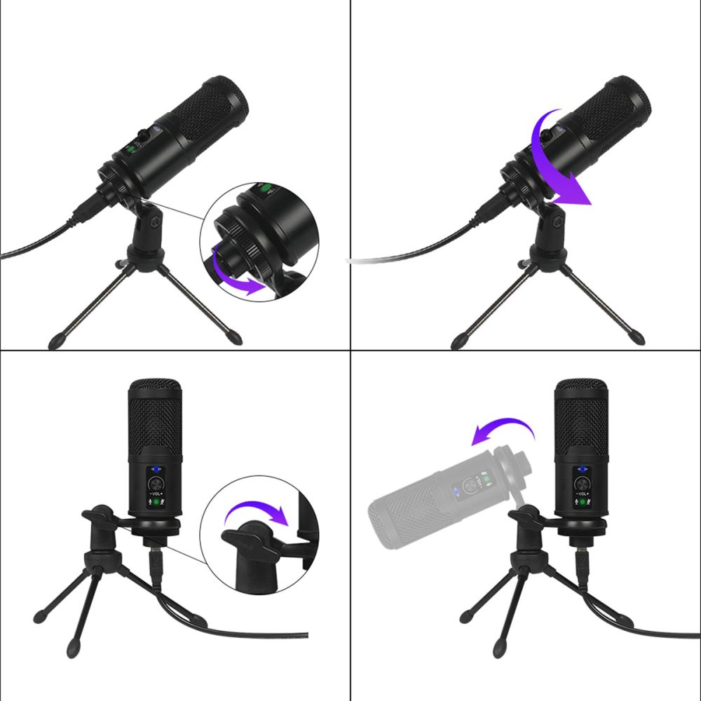 Техномаркет - Microphone Gaming Omega Varr Tube Tripod Pop Filter